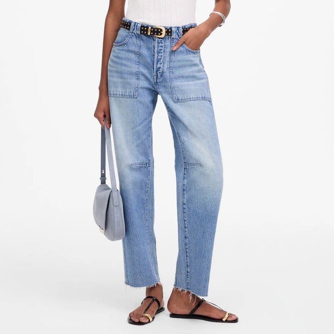 10 Best Barrel-Leg Jeans That Flatter Every Body Type