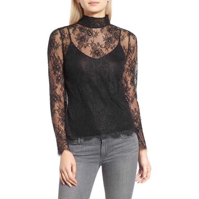 Sheer Layering Tops